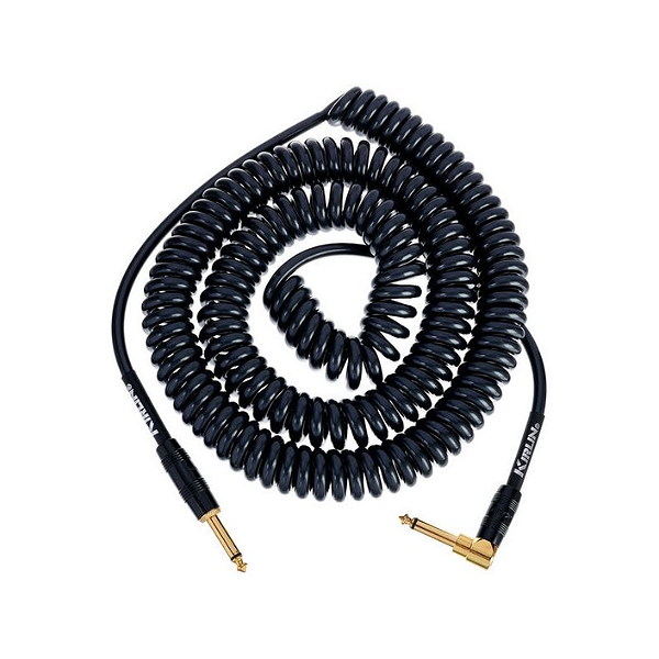 Kabel Kirlin Premium Coil Cable 9m Black - NOVAlastra | Glasbeni butik