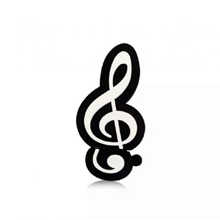 USB ključek violinski ključ White 16GB - NOVAlastra | Glasbeni butik